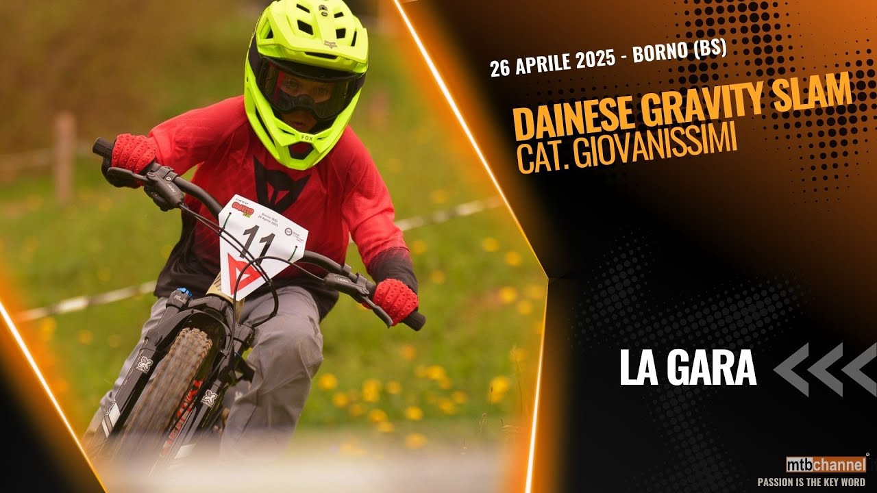 DAINESE GRAVITY SLAM BORNO - Easy downhill Giovanissimi - Borno (BS ...