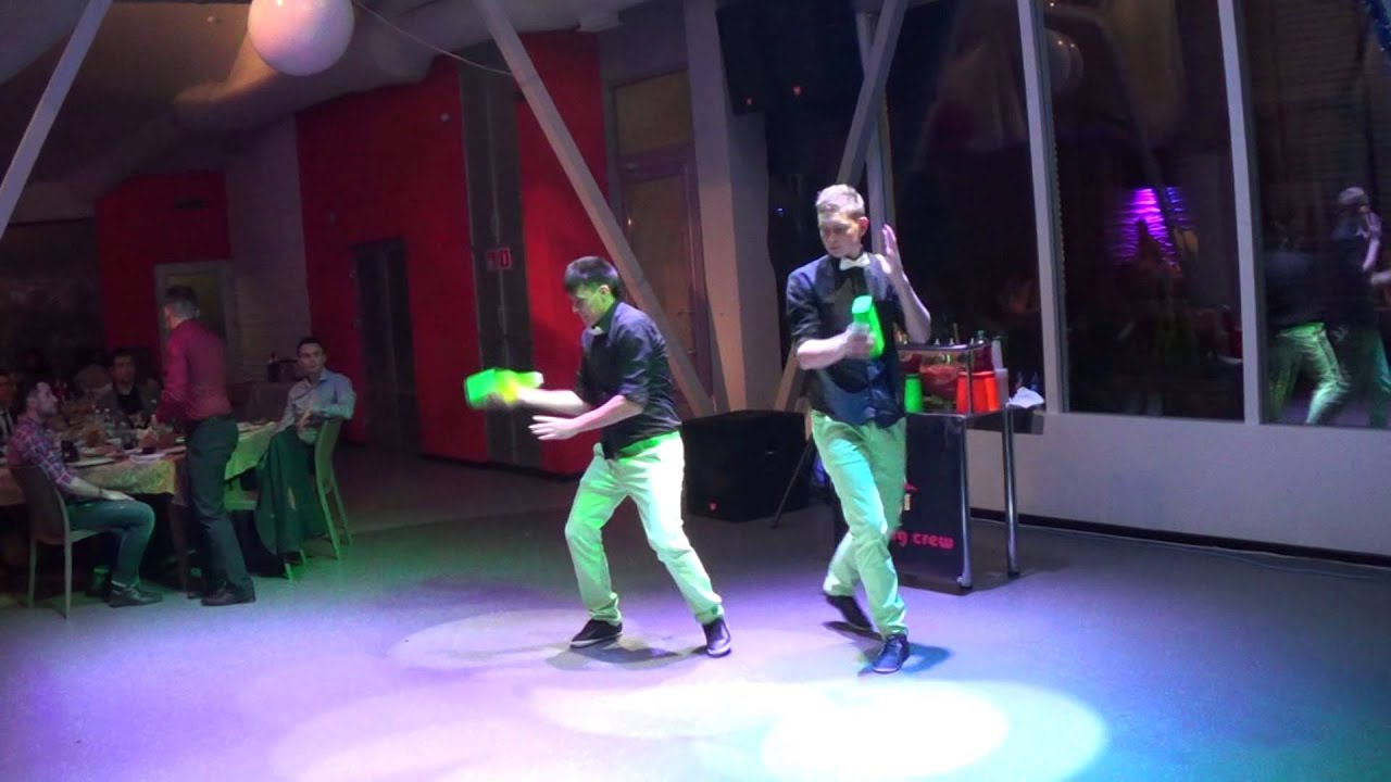 Barmen-Show " Seven2Fly" Бармен шоу Харьков - YouTube