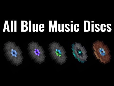 All Blue Minecraft Music Discs (Updated) - YouTube