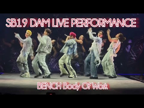 SB19 DAM LIVE PERFORMANCE AT BENCH BODY SHOW | @CeeKkayyTV #sb19 #Dam # ...