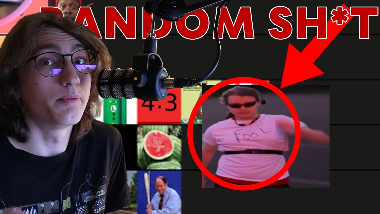 We made tier lists of random nonsense - YouTube