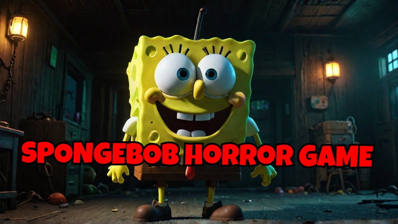 SPONGEBOB HORROR GAME! Spongbob Nightshift | (HILARIOUS GAMEPLAY) - YouTube
