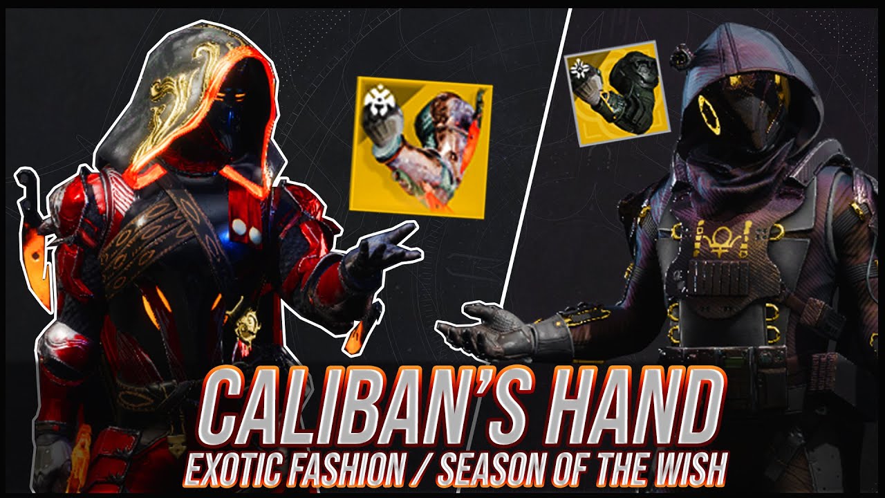 Destiny 2: How to Fashion Caliban's Hand! | Season of the Wish - YouTube