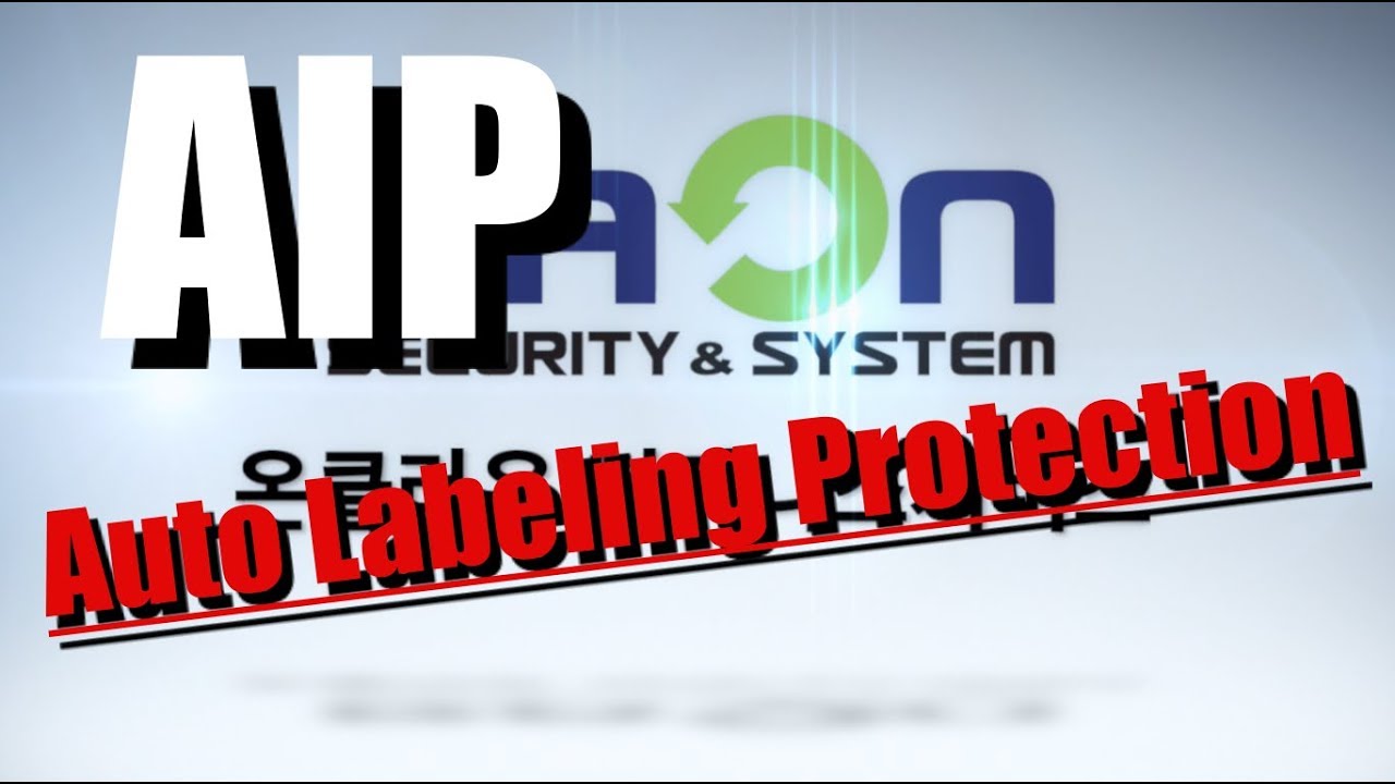 Microsoft AIP autolabeling protection - YouTube