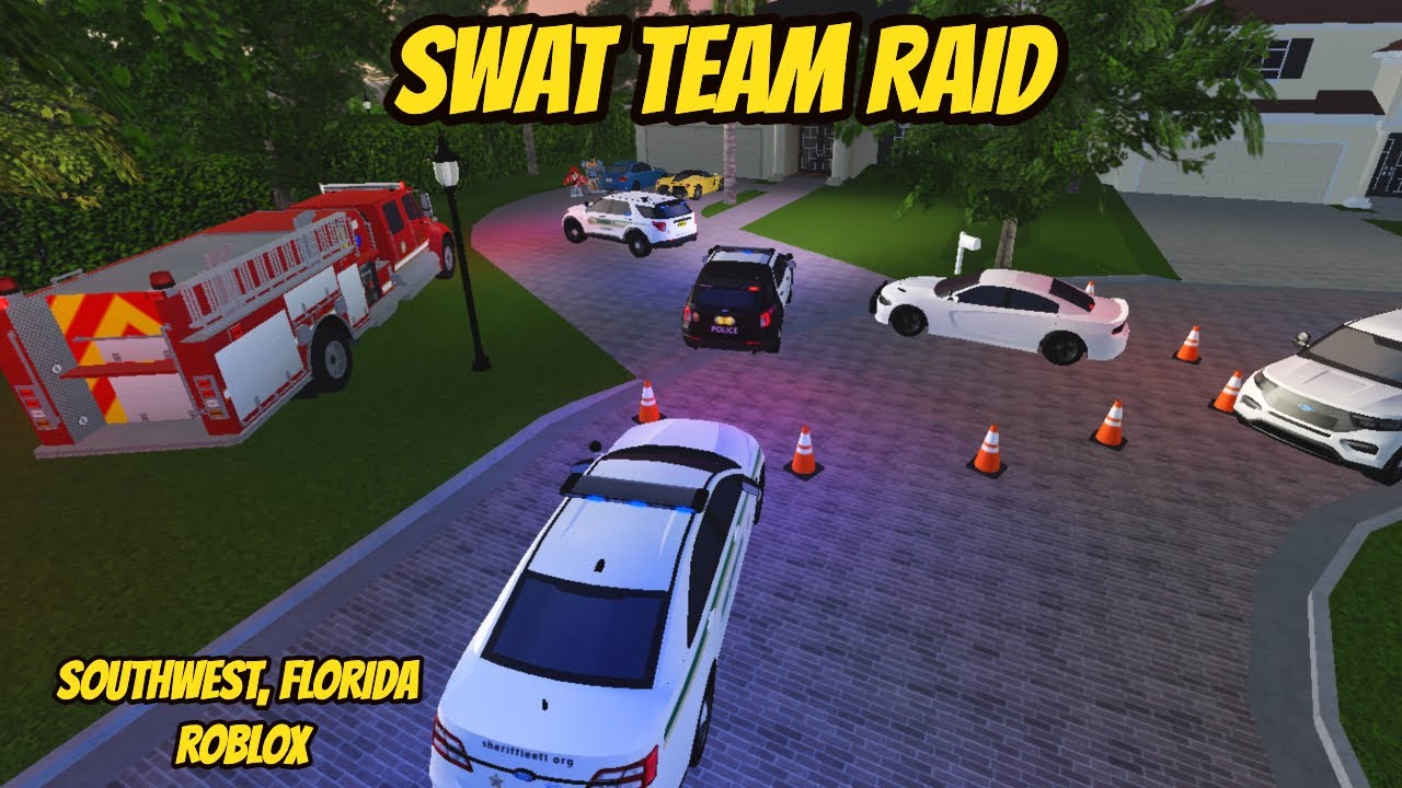 Southwest, Florida Roblox l SWAT TEAM RAIDS HOME Rp *BUSTED* Roblox ...