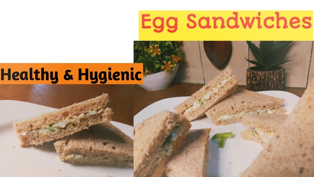 Egg Sandwiches |Healthy and Hygienic Recipe ||kids lunchbox ideas ...