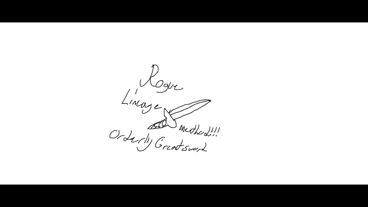 Rogue Lineage Orderly Greatsword Showcase - YouTube