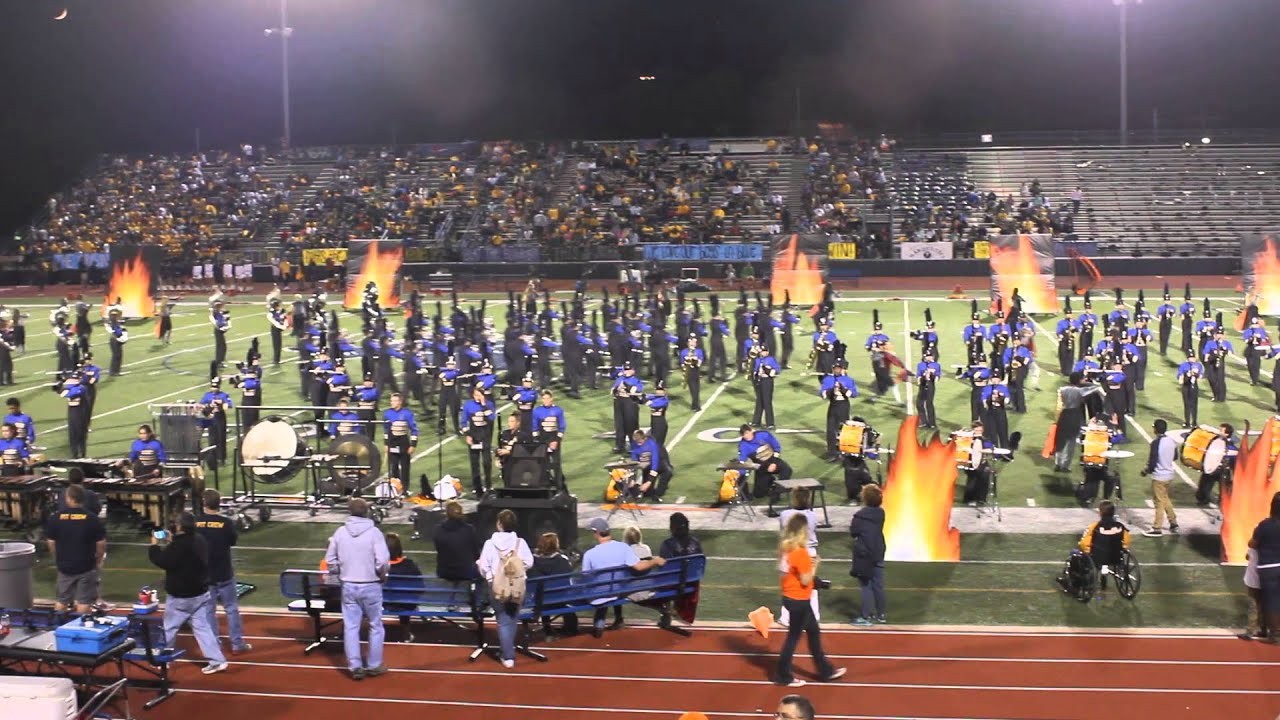 McKinney HS Royal Pride Band 10/16/15 On Fire! - YouTube