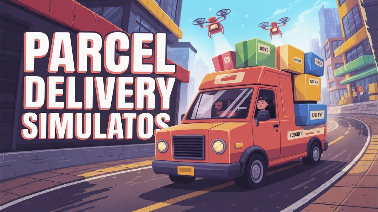 MY FIRST DAY IN PARCEL DELIVERY SIMULATOR 🙂 GAMEPLAY 😔 #trending # ...