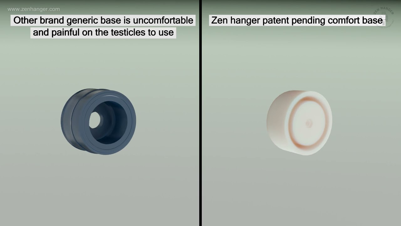 [3D Video] Super Soft Zen Penis Pump Base By Zen Hanger - YouTube
