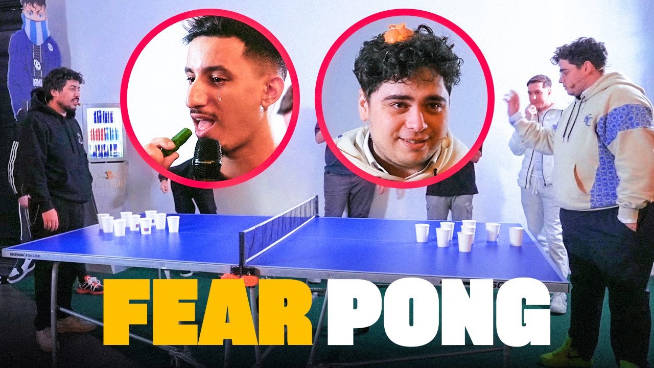 LE RETOUR DU FEAR PONG EXTRÊME AVCE LA KTV EN IRL - YouTube