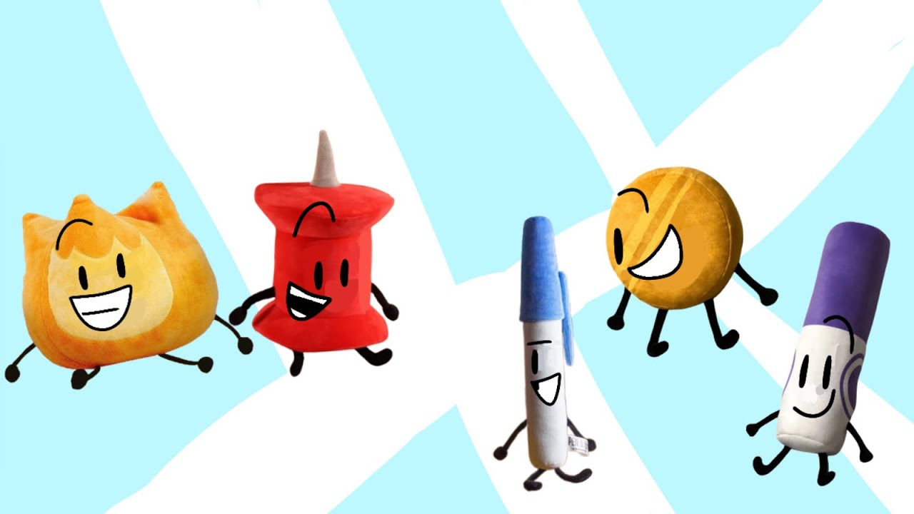 BFB and II Plush Battle 1: Climb to the top of Yoyle Mountain! - YouTube