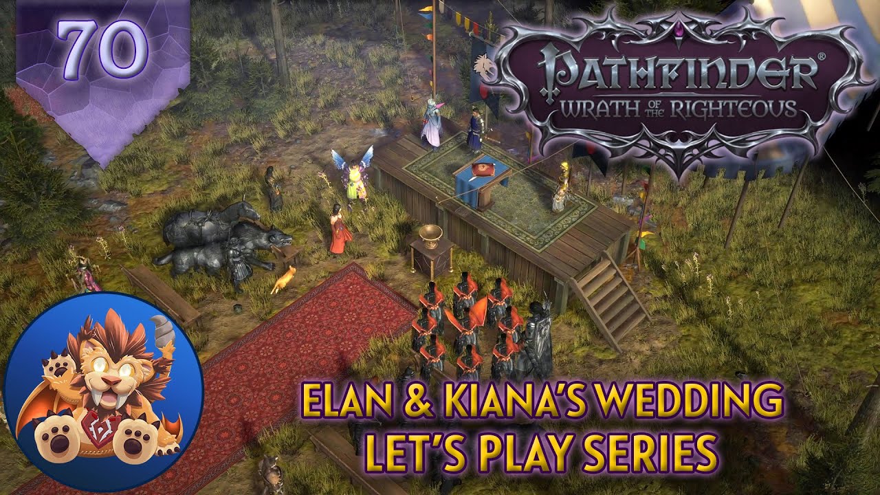 Pathfinder WotR - Elan & Kiana's Wedding - Lets Play EP70 - YouTube