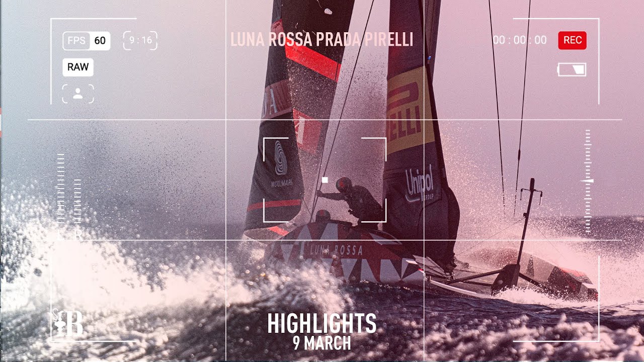 Luna Rossa Prada Pirelli Prototype Day 38 Summary - 37th America's Cup
