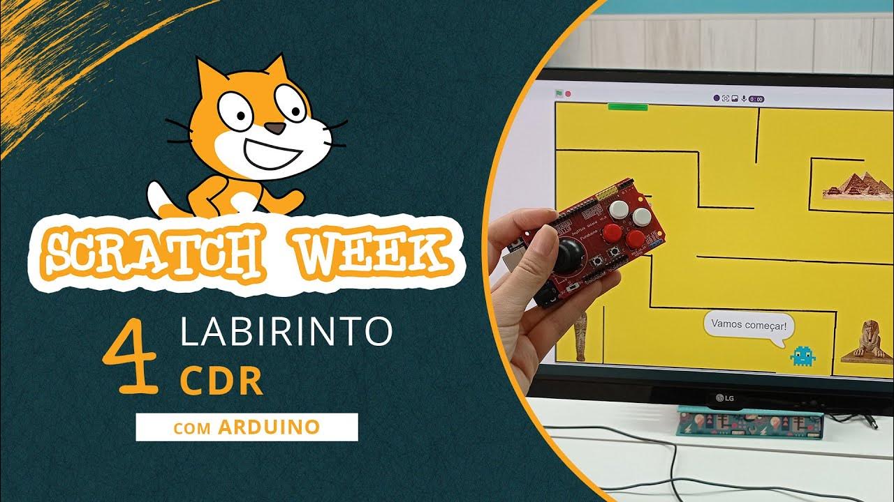 Ê Faraó - Jogo feito em Scratch usando Arduino e Joystick Shield - YouTube