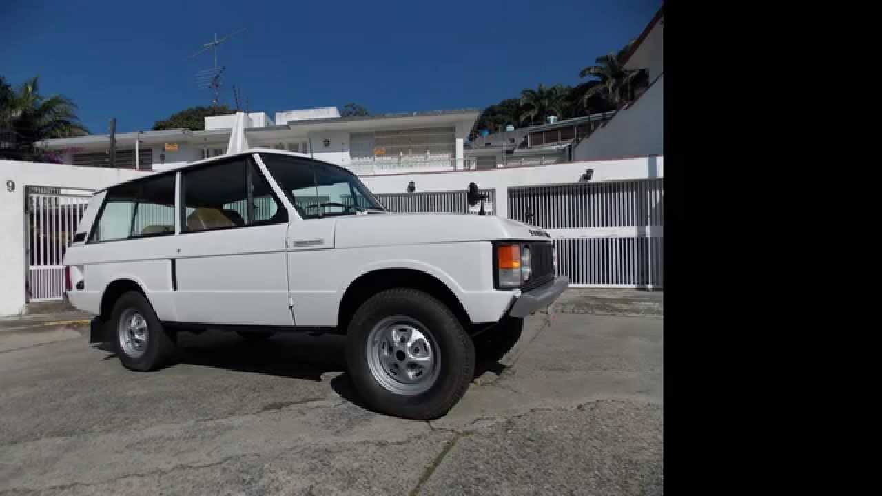 Restoration Range Rover Classic 1978 - YouTube