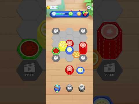 Fruitagon:Stack sort - YouTube