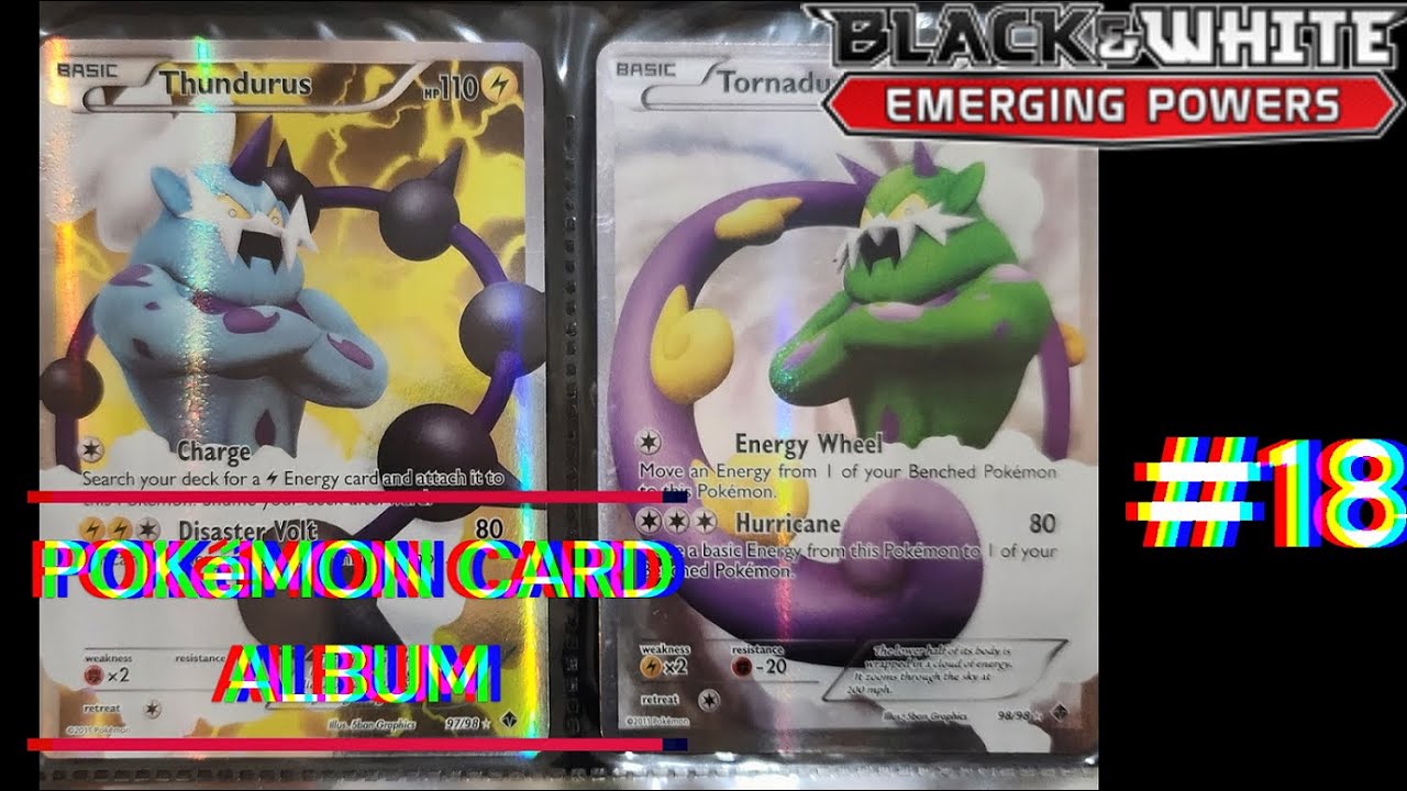 Pokemon Card Albümü #18 - Black&White Emerging Powers (Collection ...