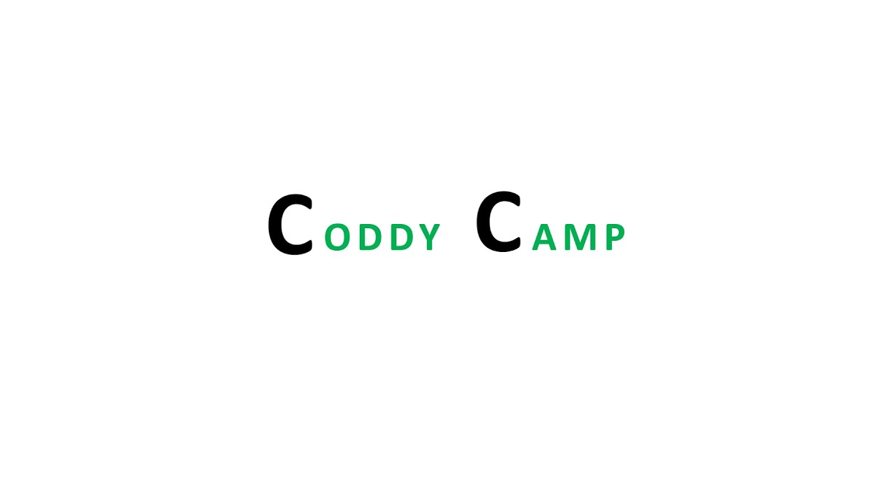 Coddy Camp @CoddyCamp - YouTube