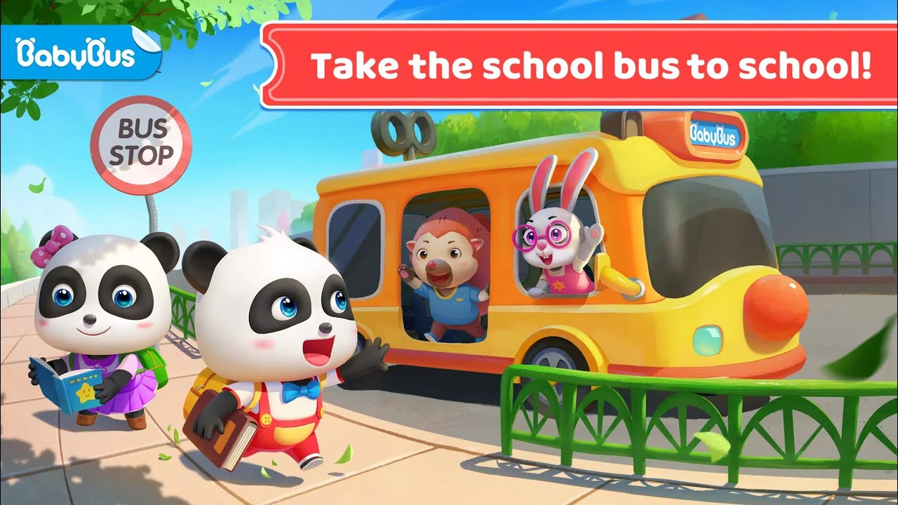 Babu Bus || baby bus Kindergarten || School Bus to school Gaming - YouTube