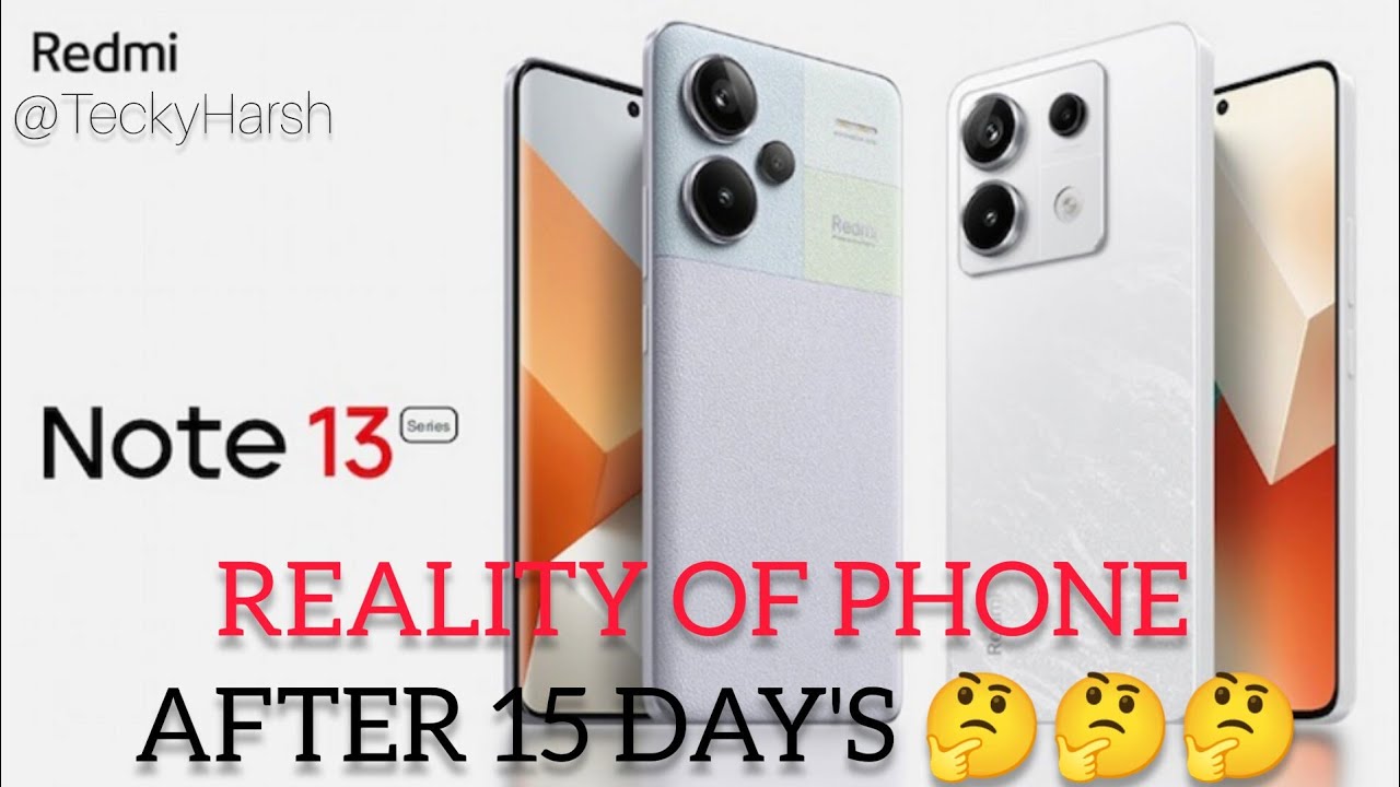 Redmi Note 13 Review after 15 Days // Big Disappointing 😲😣 - YouTube