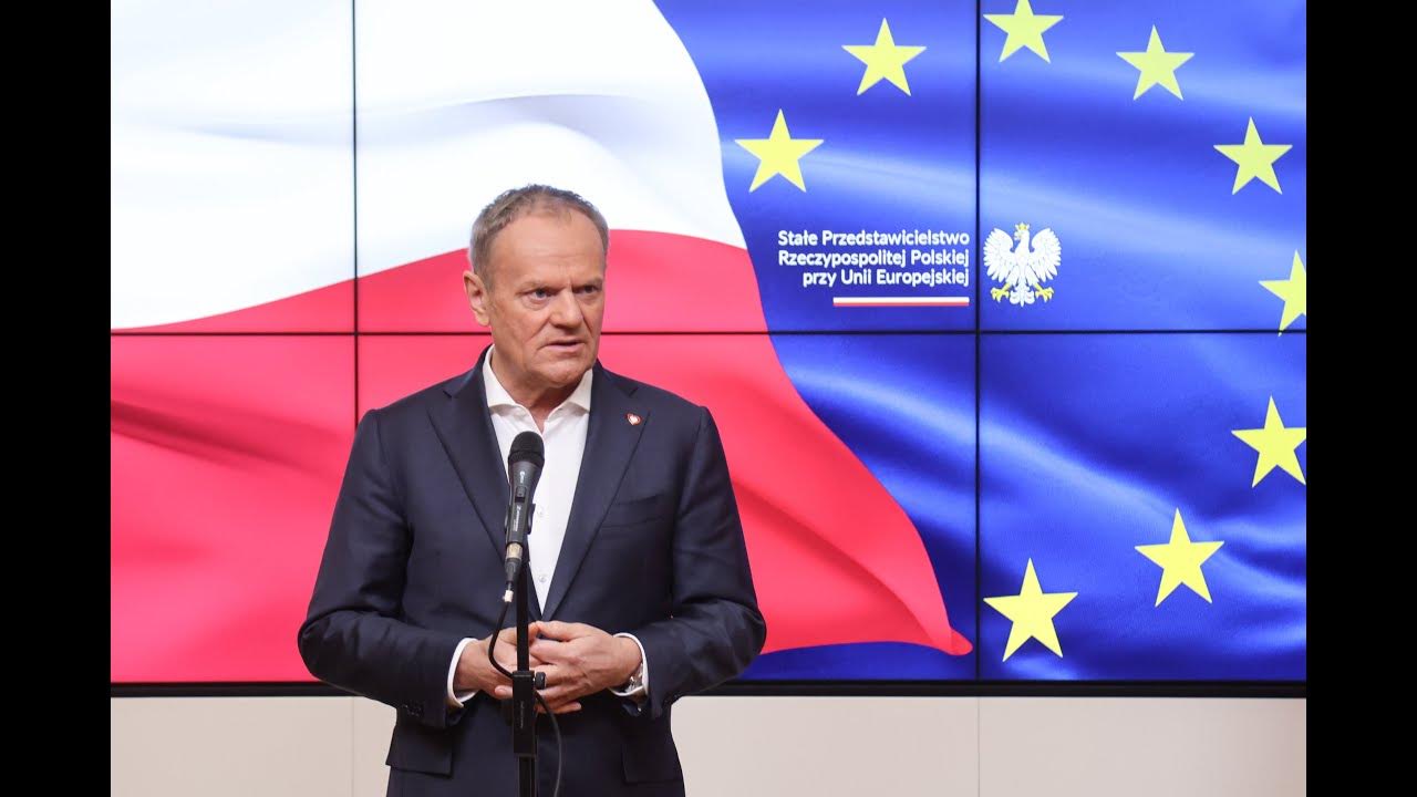 Konferencja prasowa Premiera Donalda Tuska po szczycie Rady Europejskiej w Brukseli. - YouTube