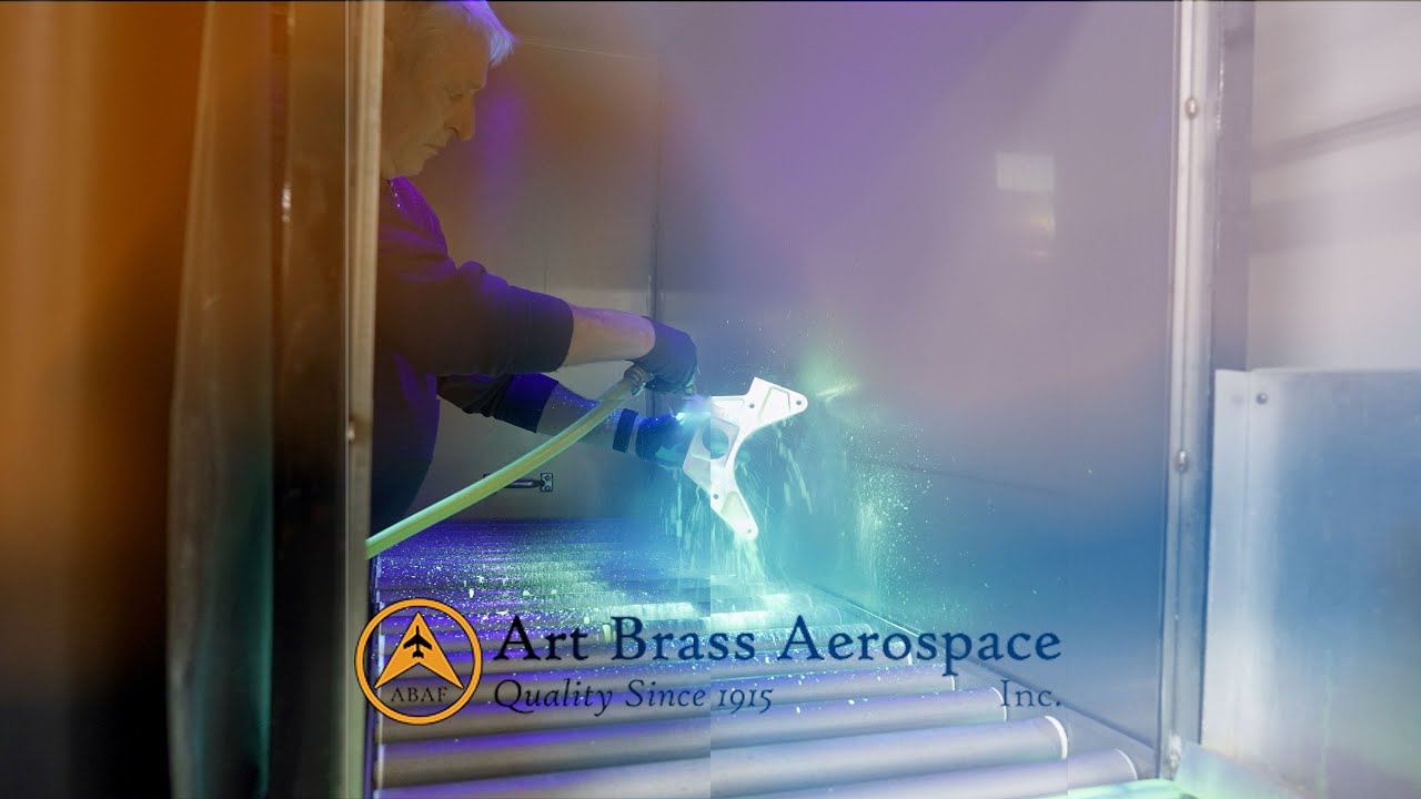 Art Brass Aerospace - Metal Finishing - YouTube