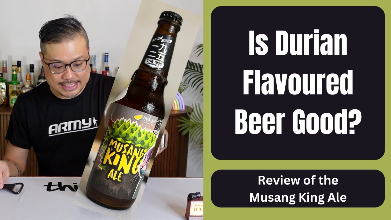 EXOTIC Beer Review! - Musang King Ale - YouTube