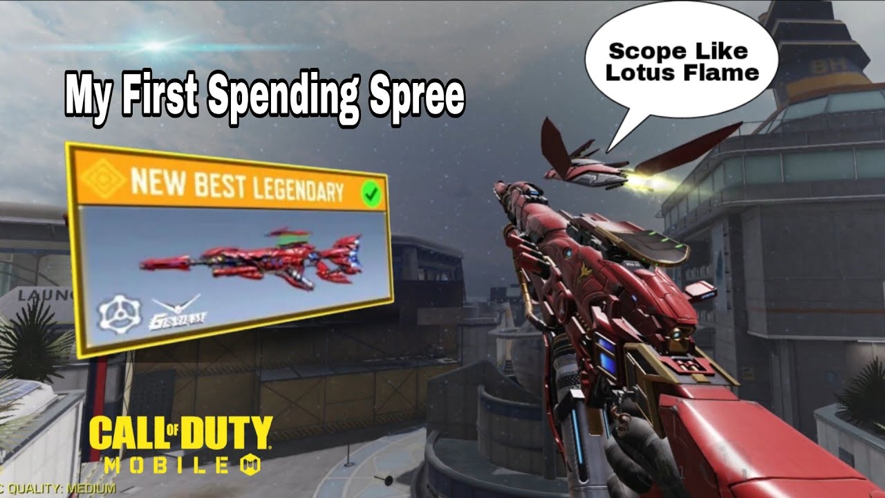 Finally I Spend 2450CP💰 For Locus (Red Comet) in COD Mobile! - YouTube