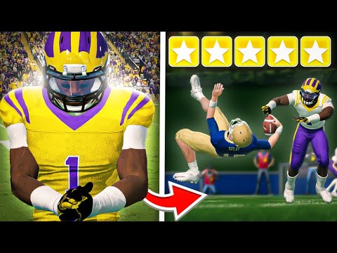 Can The Hardest Hitting Linebacker Become a 5 STAR? - YouTube