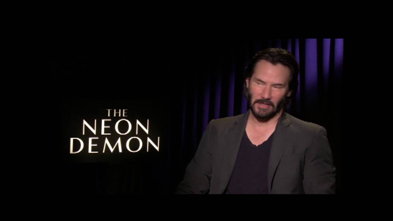 THE NEON DEMON interview w/Keanu Reeves - YouTube