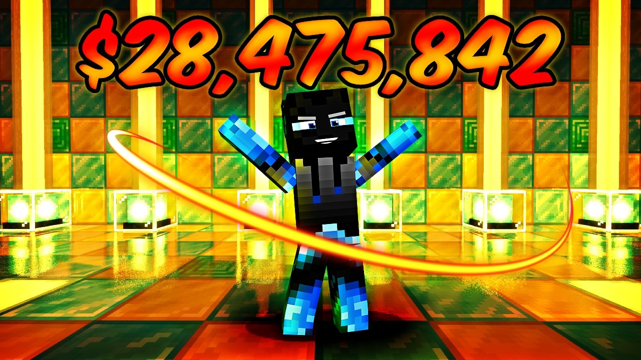 How I Became Minecraft's RICHEST Player! - YouTube