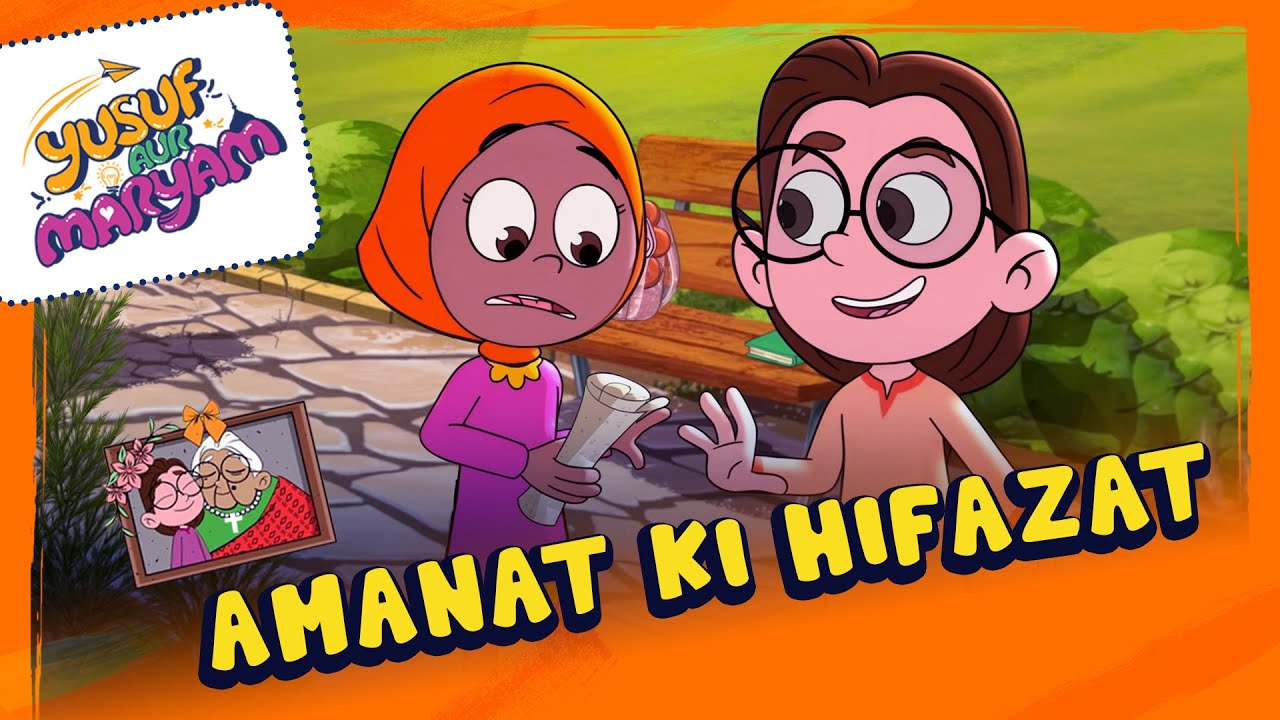 Islamic cartoon | Maryam ne Teresa ki painting guma di | Yusuf Aur ...