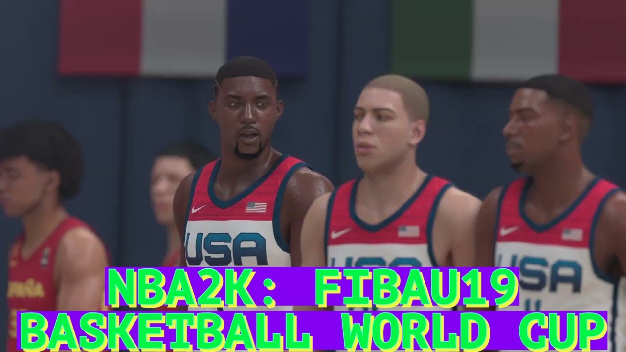 🇺🇸NBA2K25 FIBA WORLD CUP FINALS🇪🇸 - YouTube