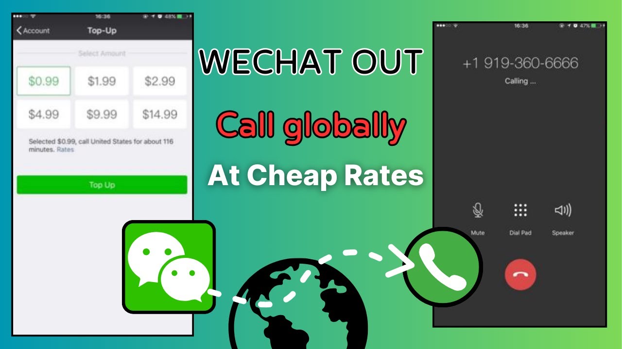 WeChat Out | Call Anyone Globally at Cheap Rates - YouTube