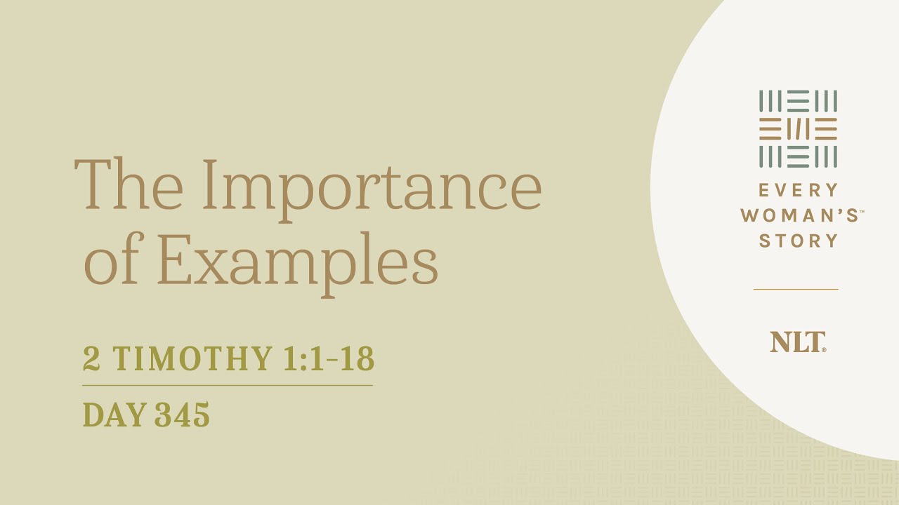 Day 345: The Importance of Examples - YouTube