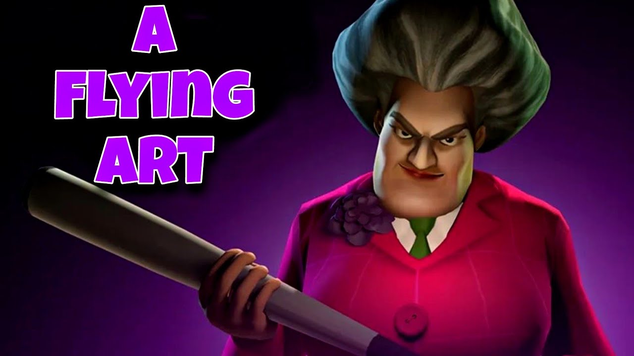 Scary Teacher 3D | A Flying Art Gameplay - Viczu - YouTube