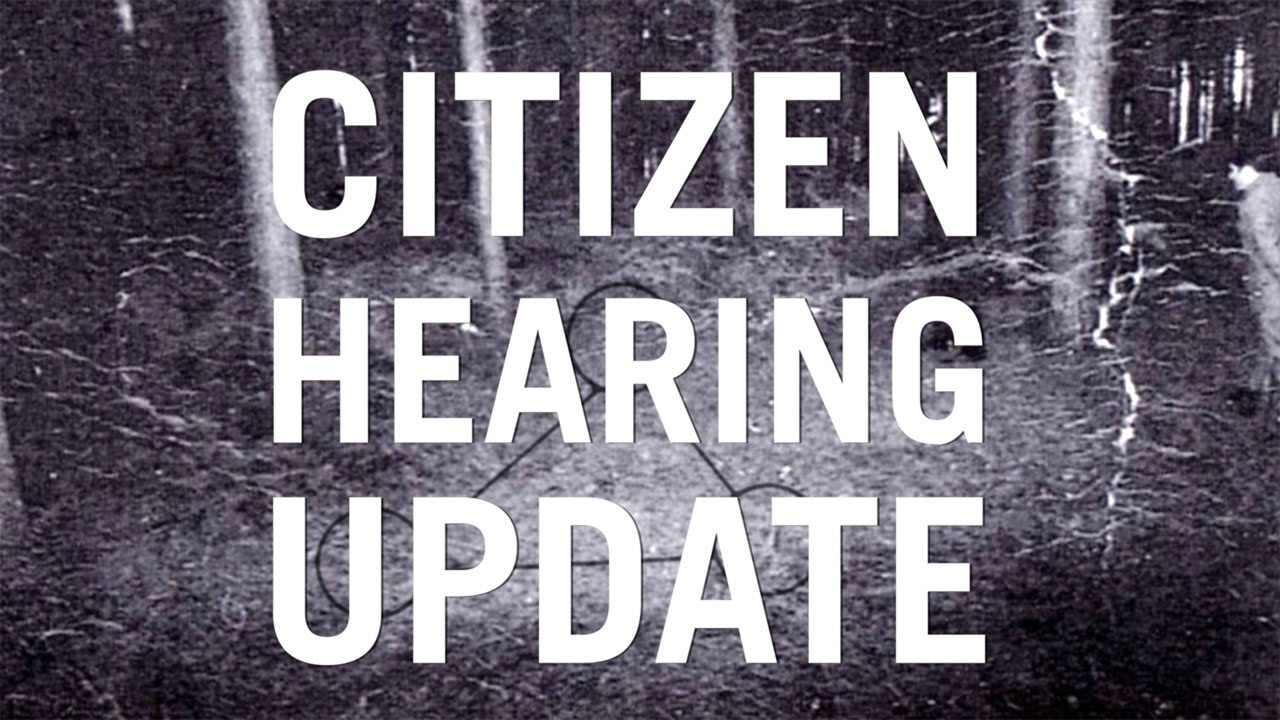 RENDLESHAM FOREST/BENTWATERS UFO CASE UPDATE - CITIZEN HEARING - YouTube