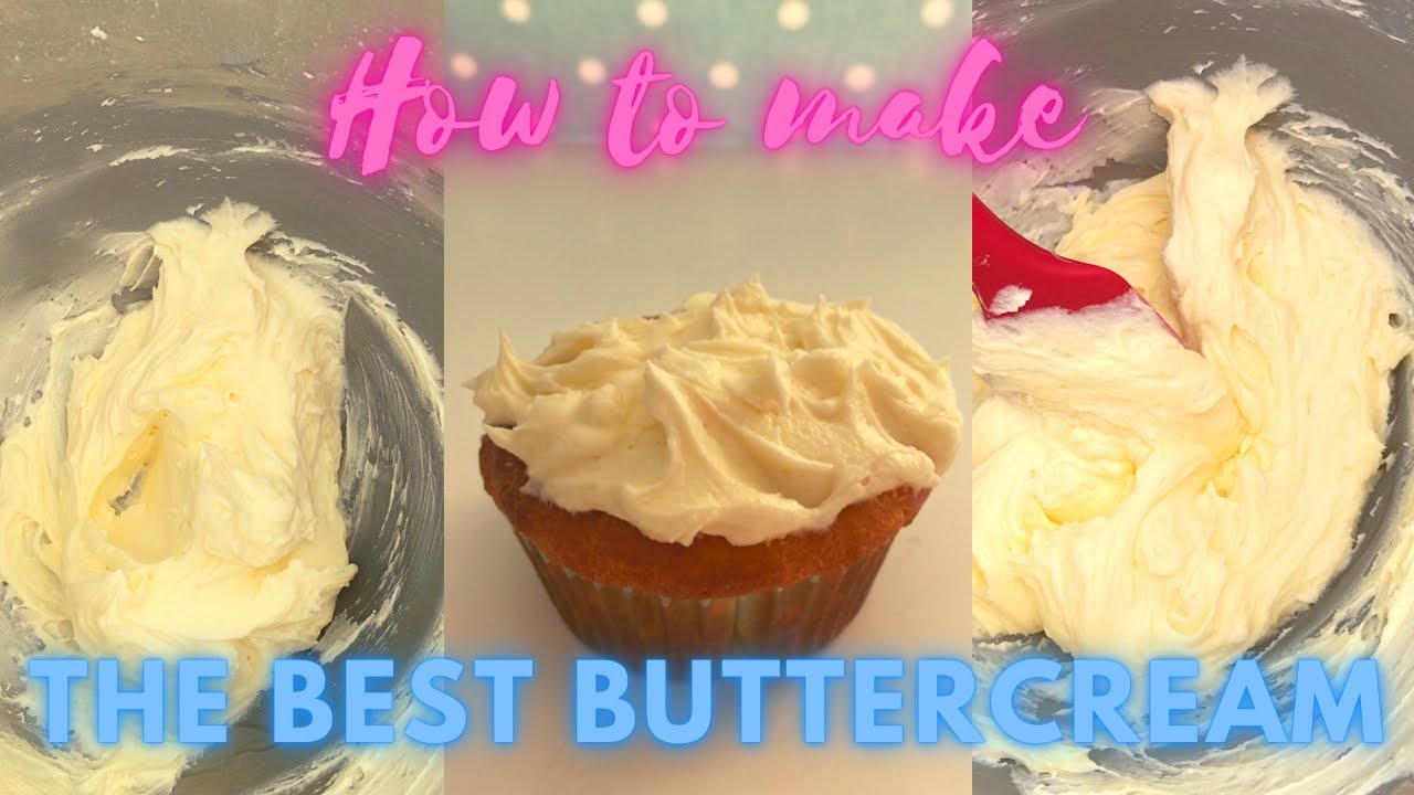 How to make the ULTIMATE BUTTERCREAM! | Tutorial | Cream Buns and ...