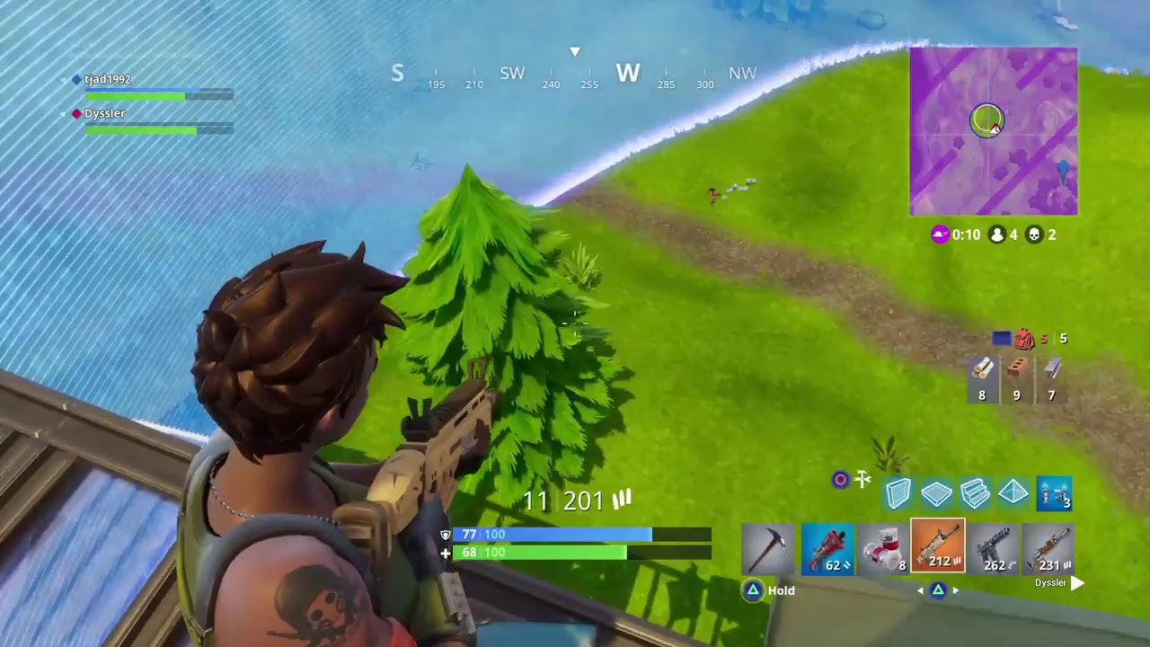 Tjad playing Fortnite with Dysler - YouTube