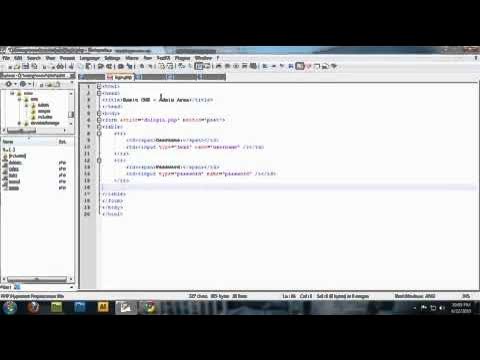 Creating a Basic CMS SynapseIndia php development Part 2 Super Improved - YouTube