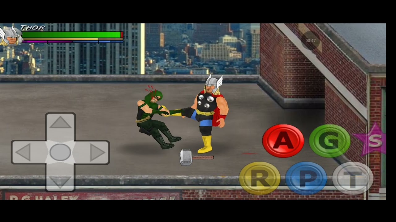 Supercity fight: Thor vs Green Arrow pt2 - YouTube