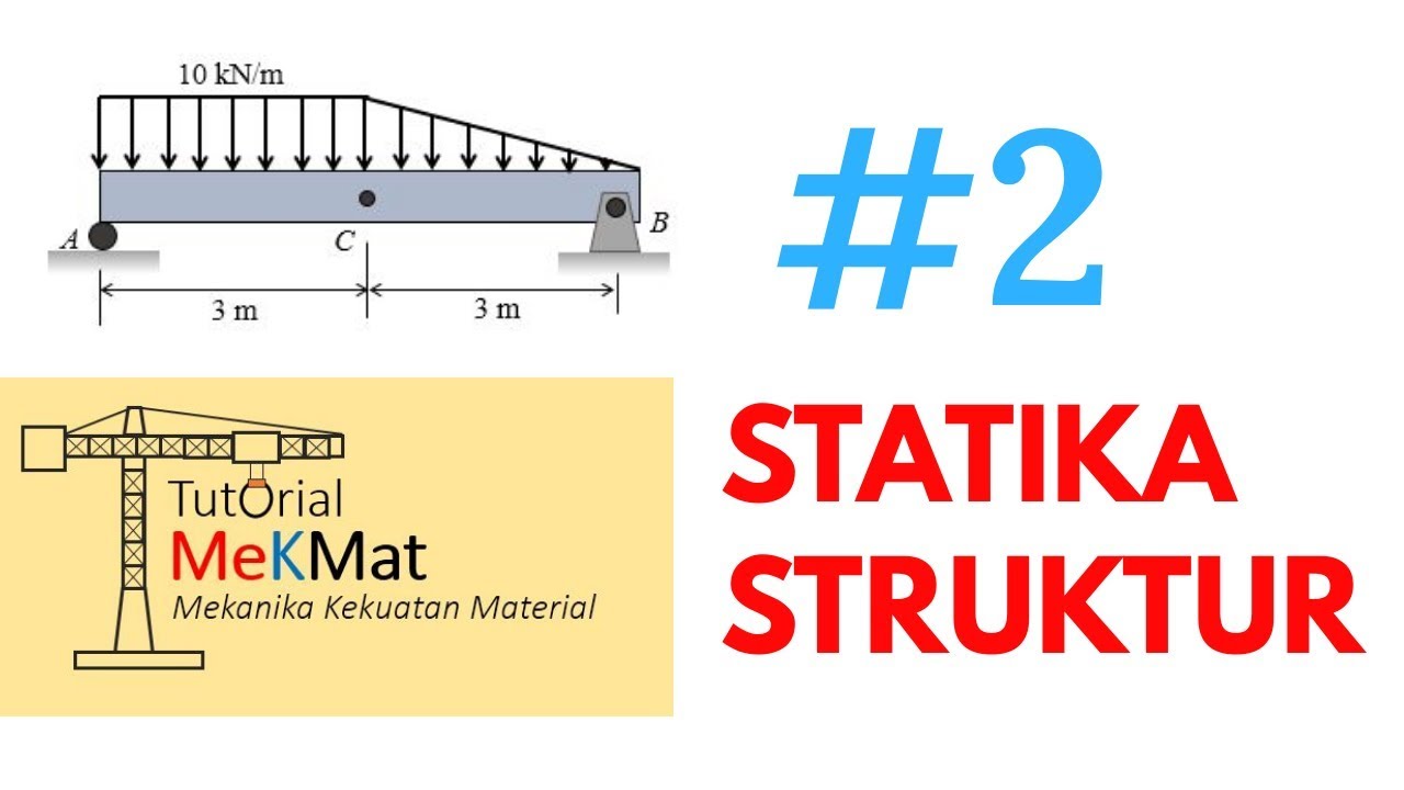 Mekanika Kekuatan Material | Statika Struktur Part 2 - YouTube