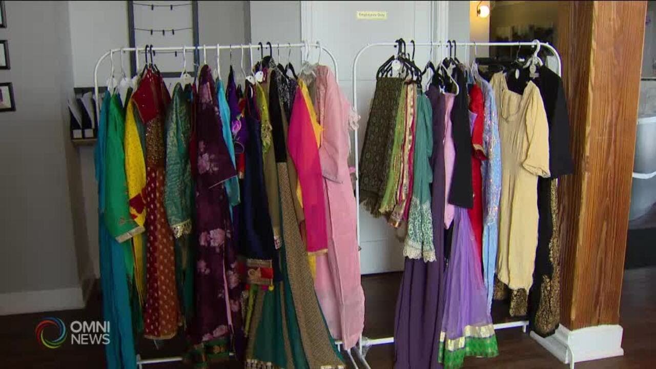 Team Laadliyan's Thrift Store with South-Asian clothes | OMNI News Punjabi - YouTube