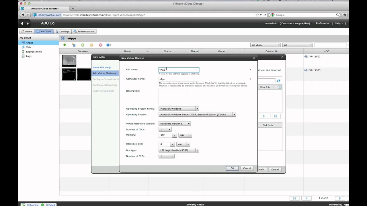 How to Create & Deploy vApps Manually and from Templates with vCloud ...