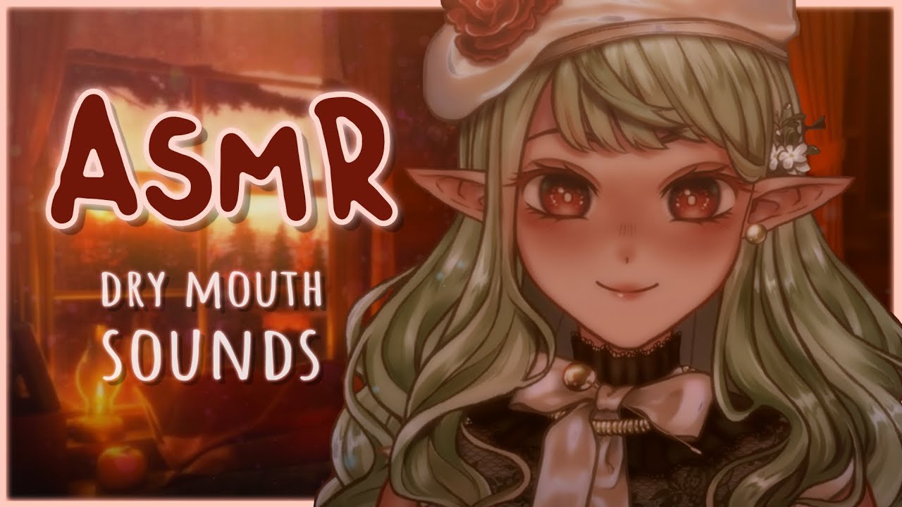 【ASMR】Upclose Dry Mouth Sounds & Positive Affirmations 👄 [Vtuber] - YouTube