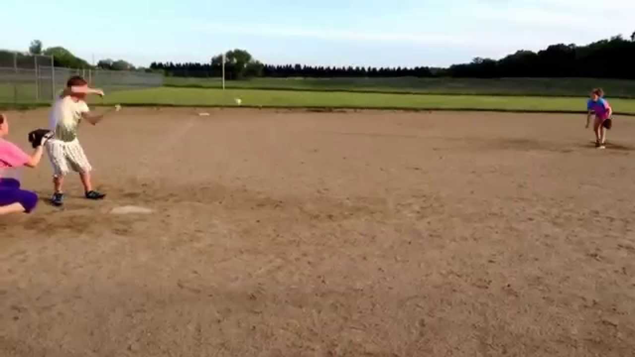 best softball fail ever! - YouTube