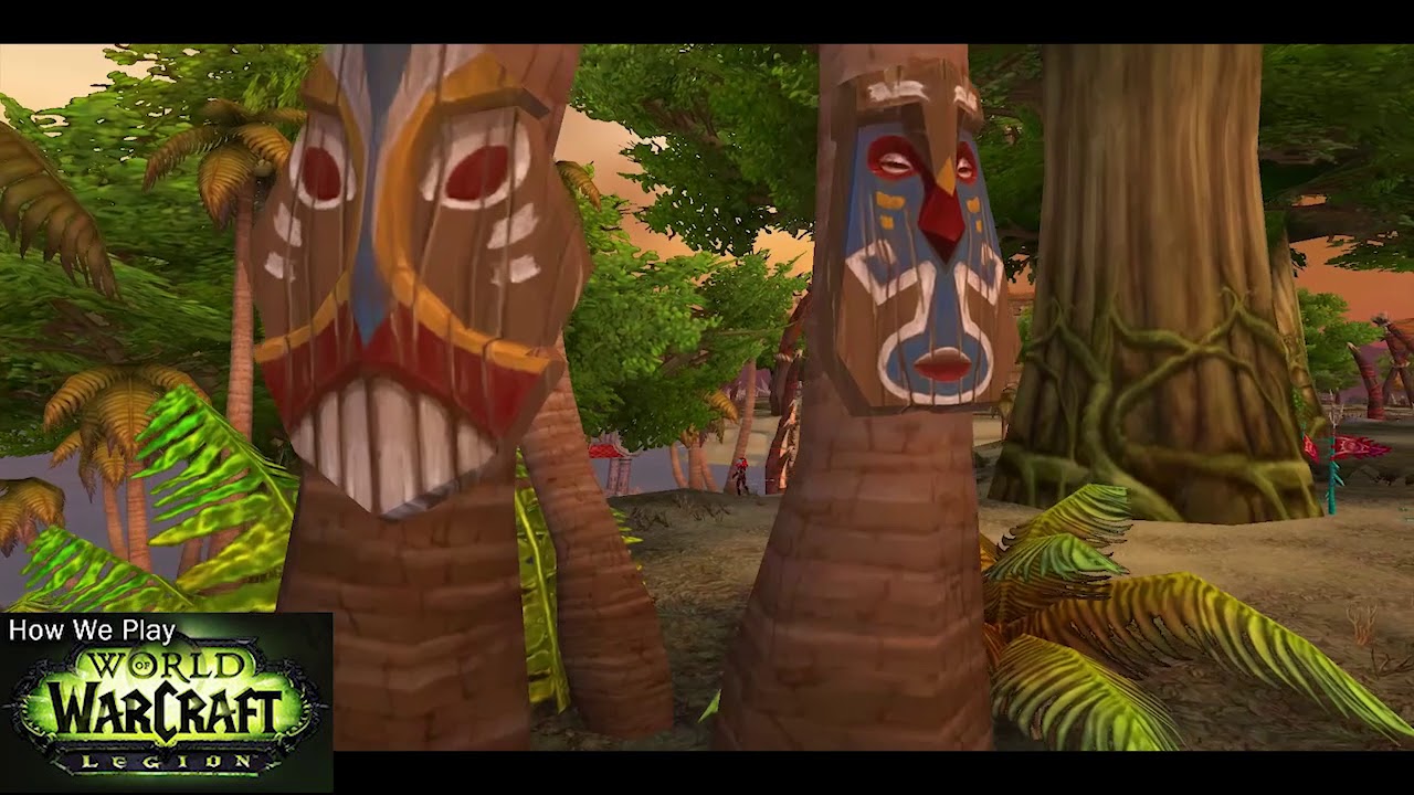 World of Warcraft Legion Troll Starting Zone - YouTube