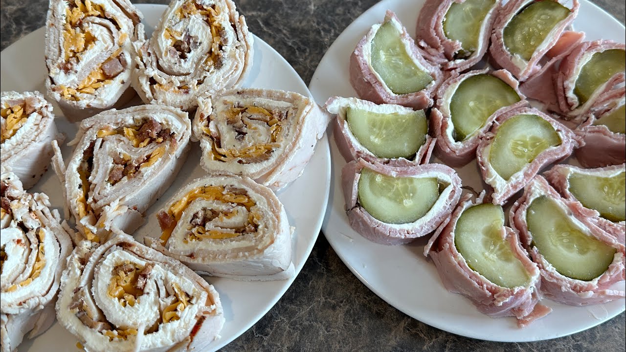 Turkey Bacon Ranch Roll Ups-Bonus-Ham, Cream Cheese And Pickle Roll Up ...