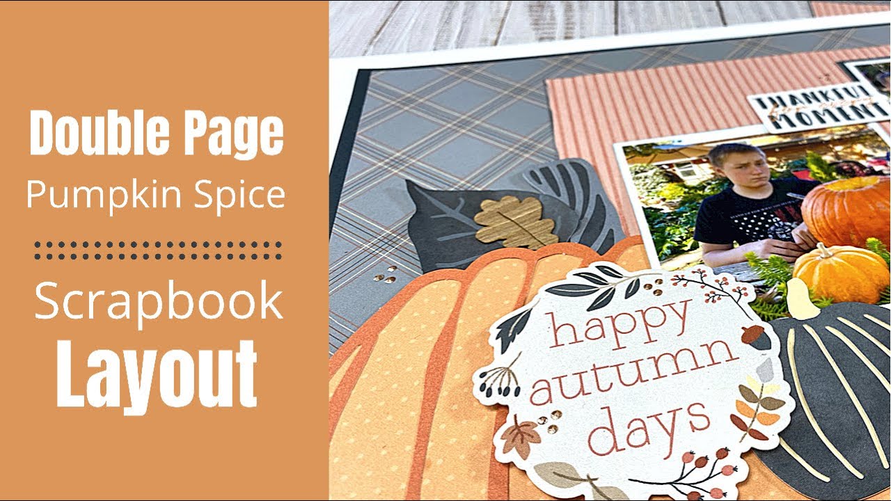 Scrapbook Double Page Layout Reimagining A Kit YouTube Scrapbook Double Page Layout Reimagining A Kit YouTube